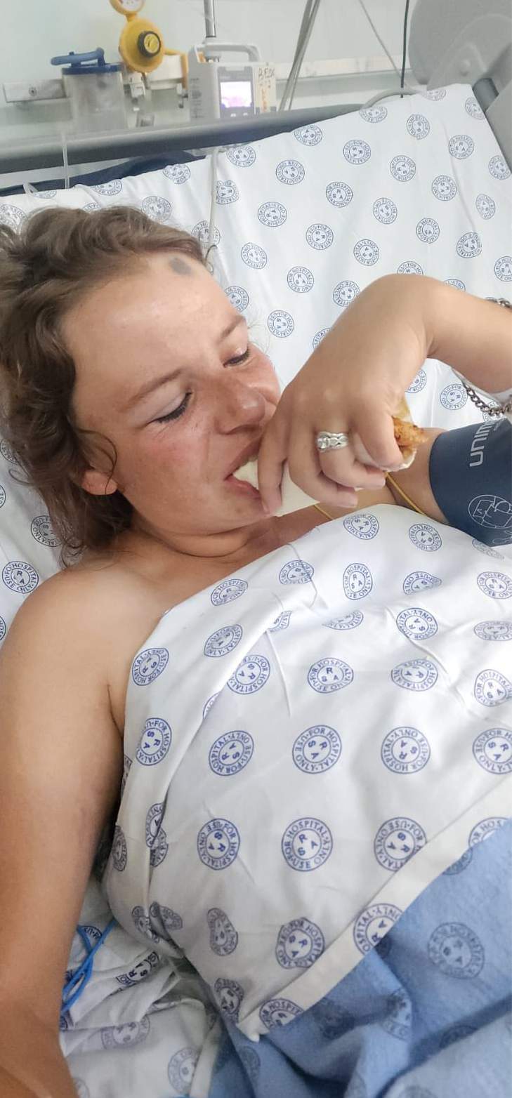 Vrou praat, eet weer ná spinnekop haar byt | Netwerk24