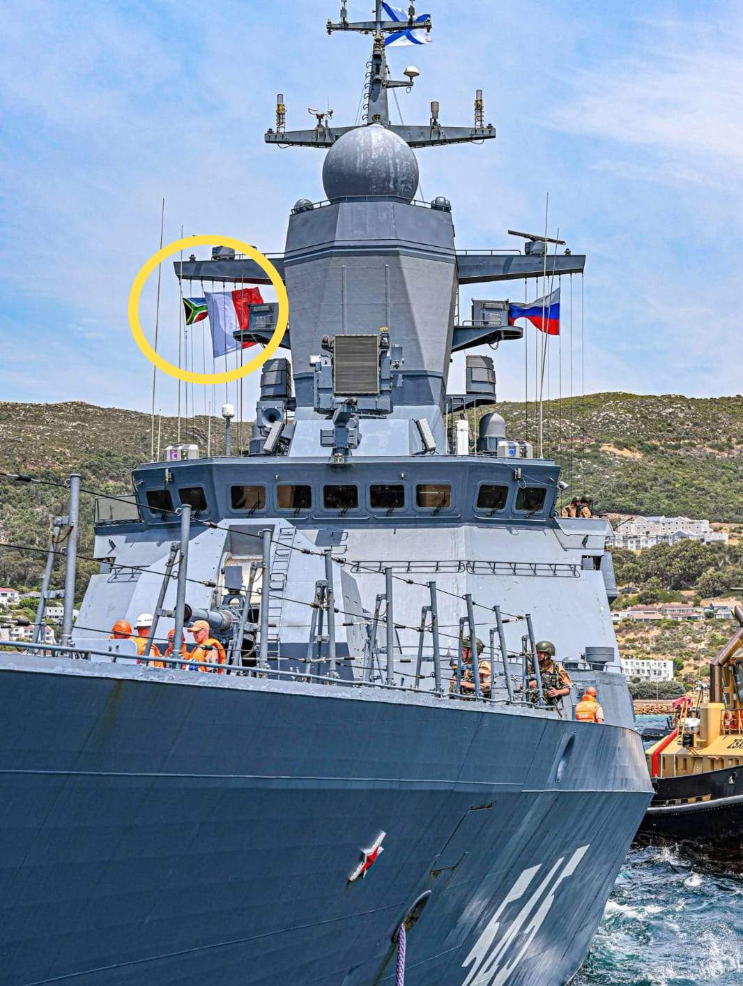 Njet, Rusland! Jul SA vlag is dan onderstebo! | Netwerk24