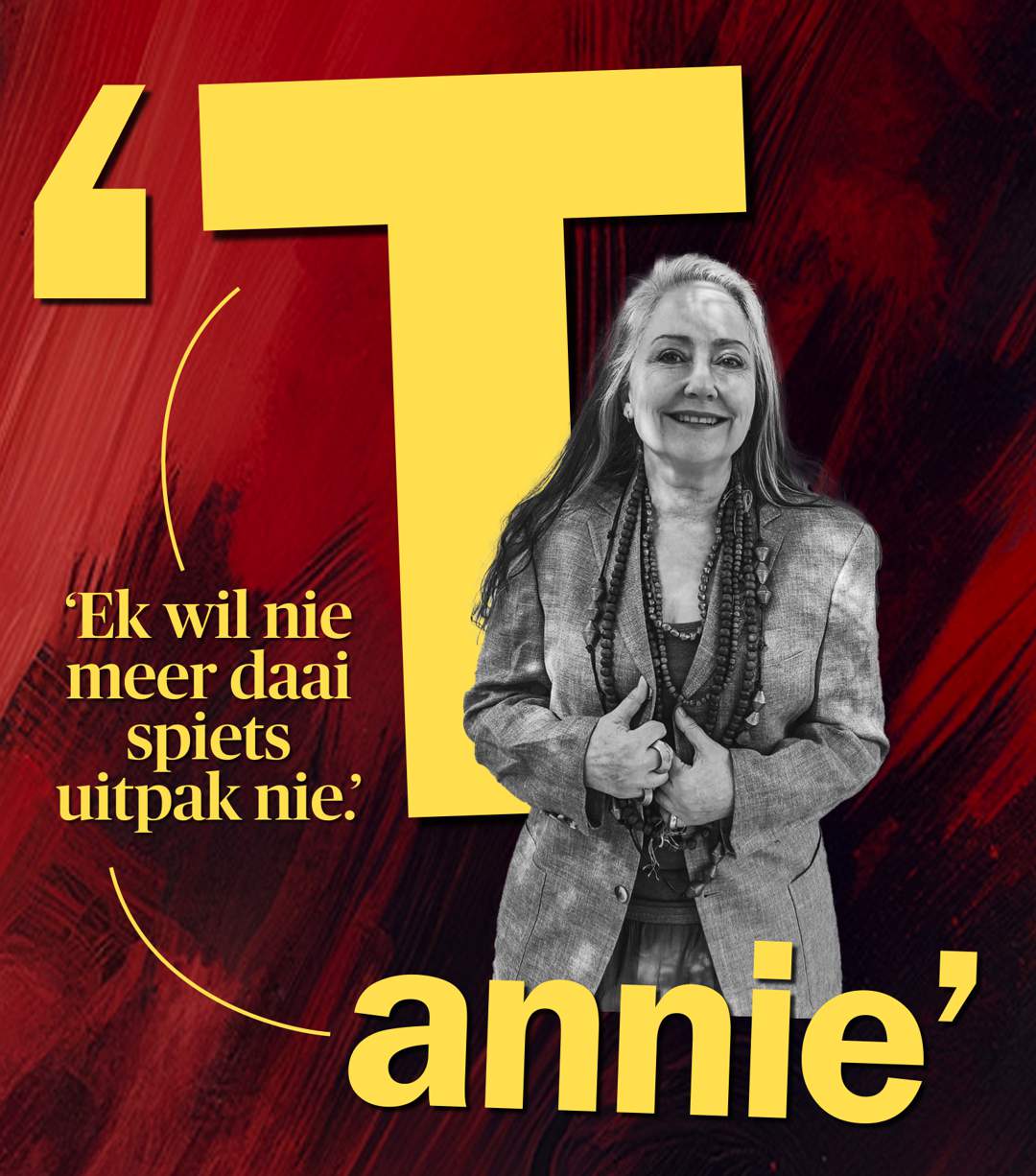 Madeleine Barnard en die tragiese T-woord: Sê dit maar, ek gee oor ...